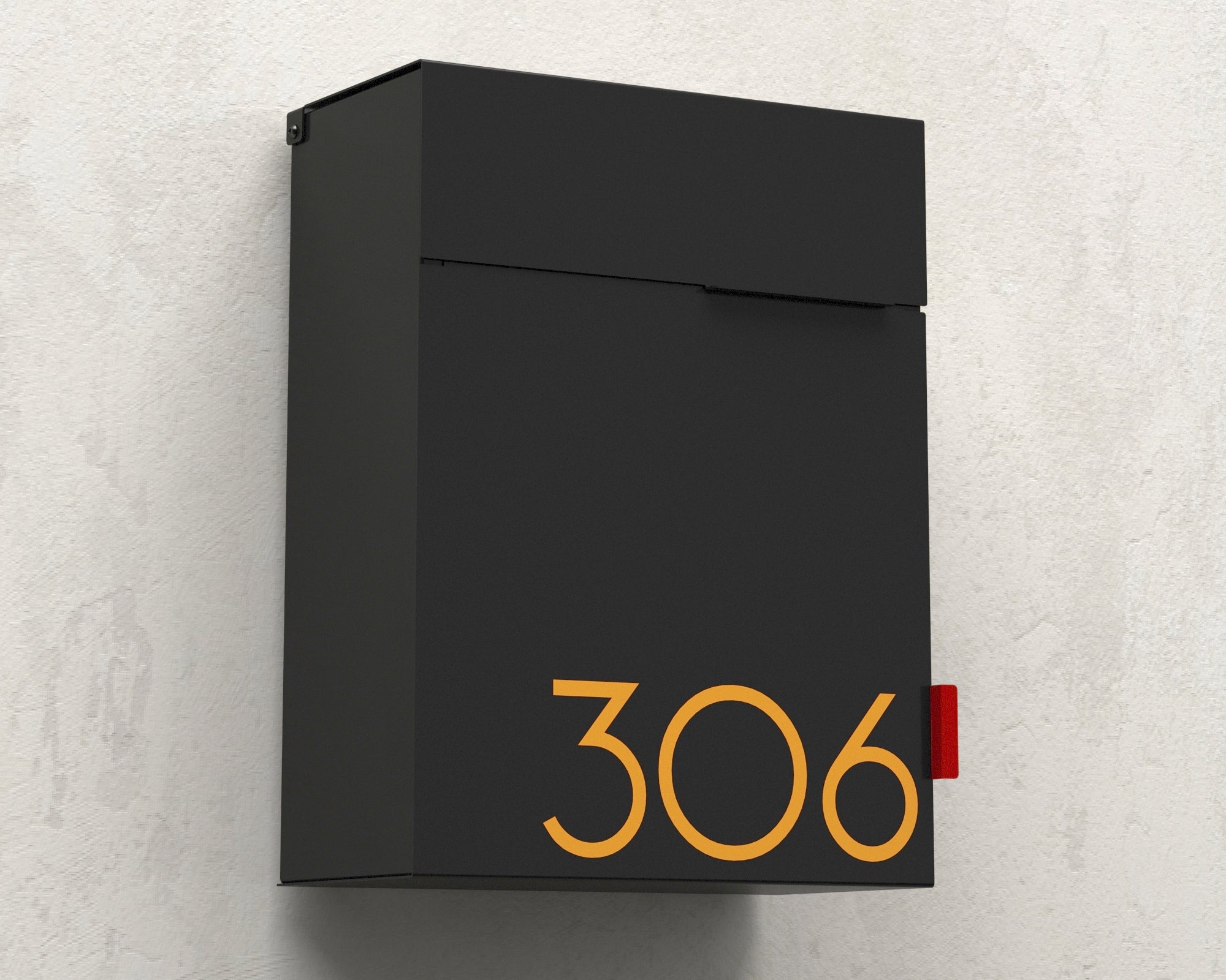 Andrew - large modern stainless mailbox | Vsons