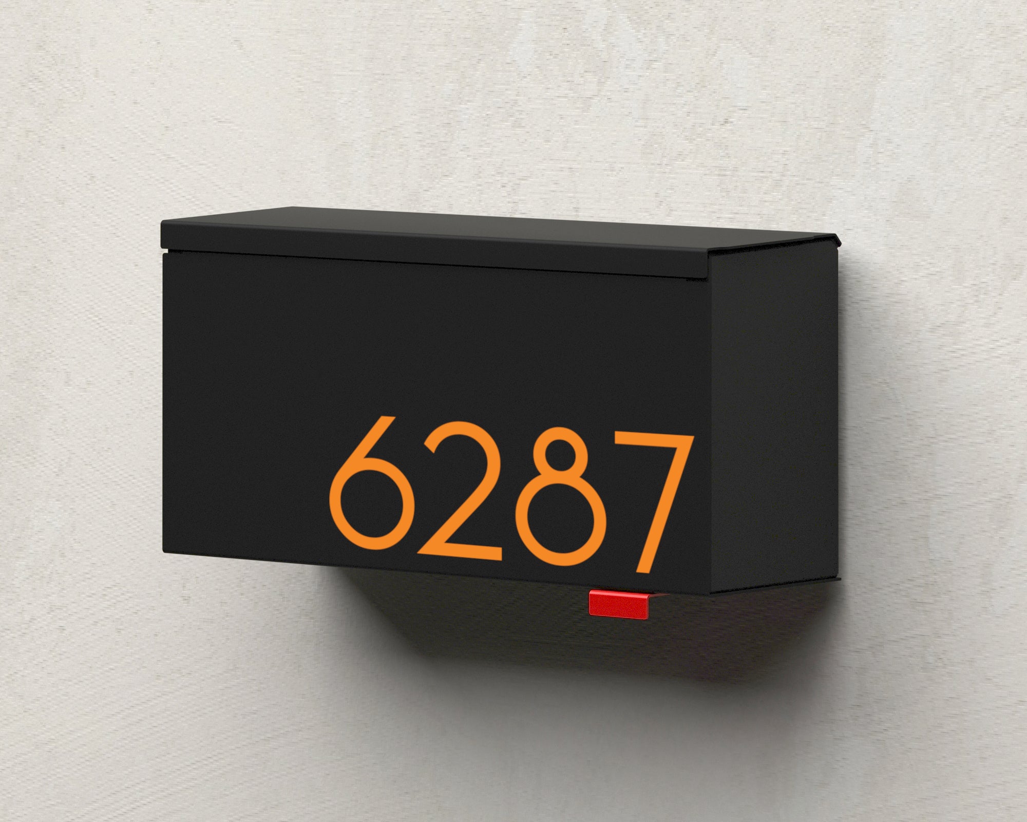 Matt - ultra modern aluminum weather proof mailbox | Vsons