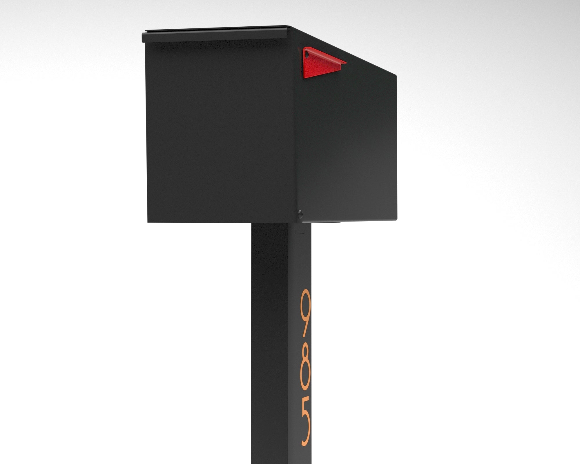 2×4 Aluminum In-Ground Mailbox Post | Rust-Free | Vsons Design